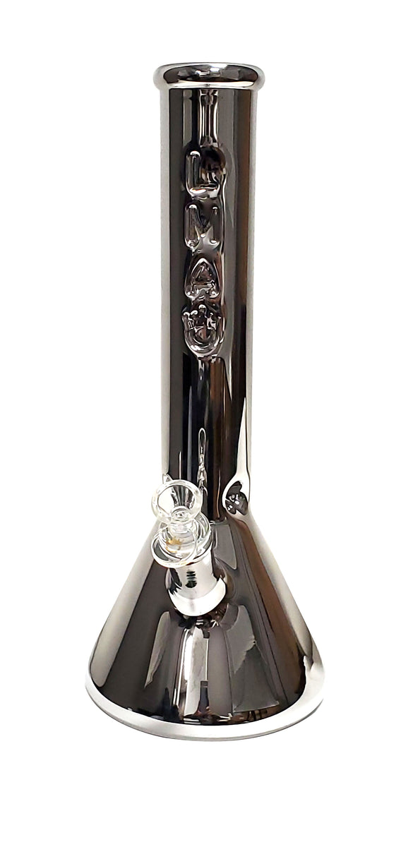 LMAO The Real Boss Beaker Bong Silver – Bongs Canada