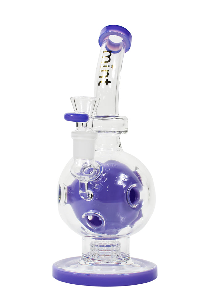 Mint Justice Bubbler Bong Purple – Bongs Canada